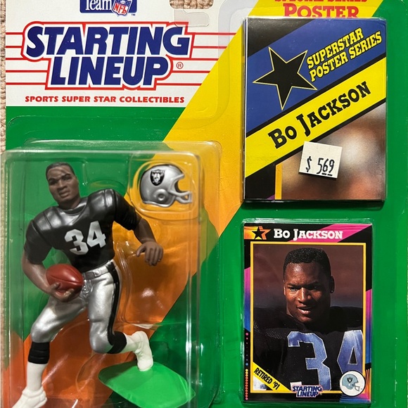 Toys | 1992 Bo Jackson Starting Lineup | Poshmark